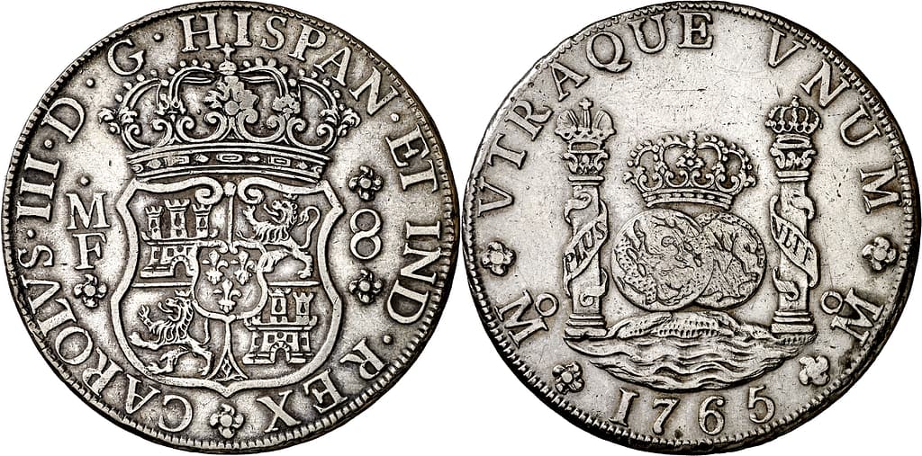 La Influencia de Figuras Históricas en las Monedas Españolas - Real De A 8