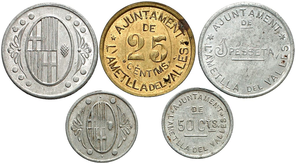 Monedas de La Guerra civil Española (1936-1939) - Real De A 8